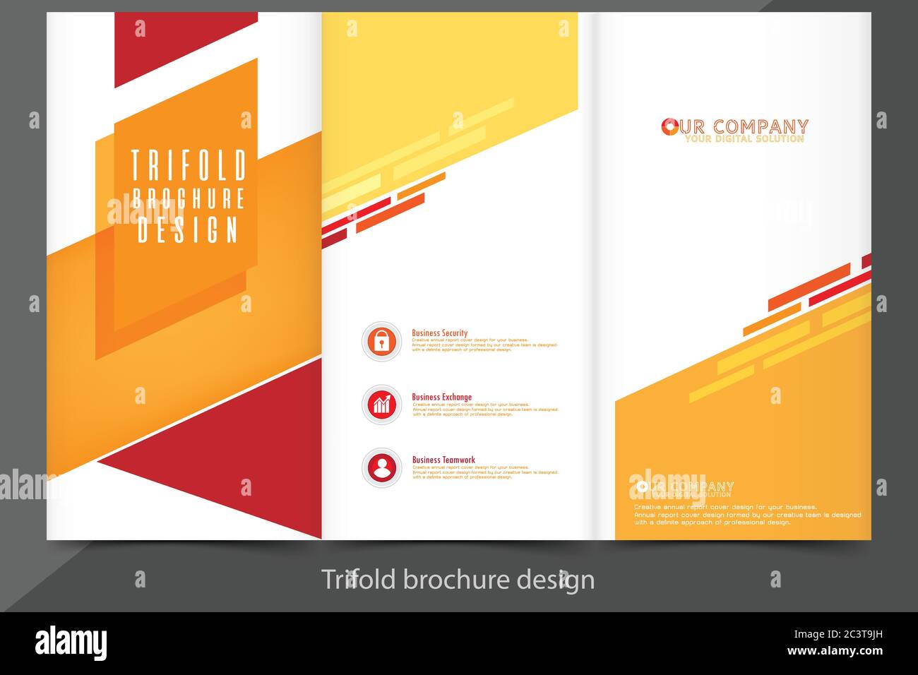 Annual report cover for your business design Stock Vector Image & Art ...