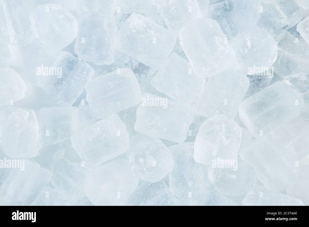 Ice cubes on white background Stock Photo - Alamy