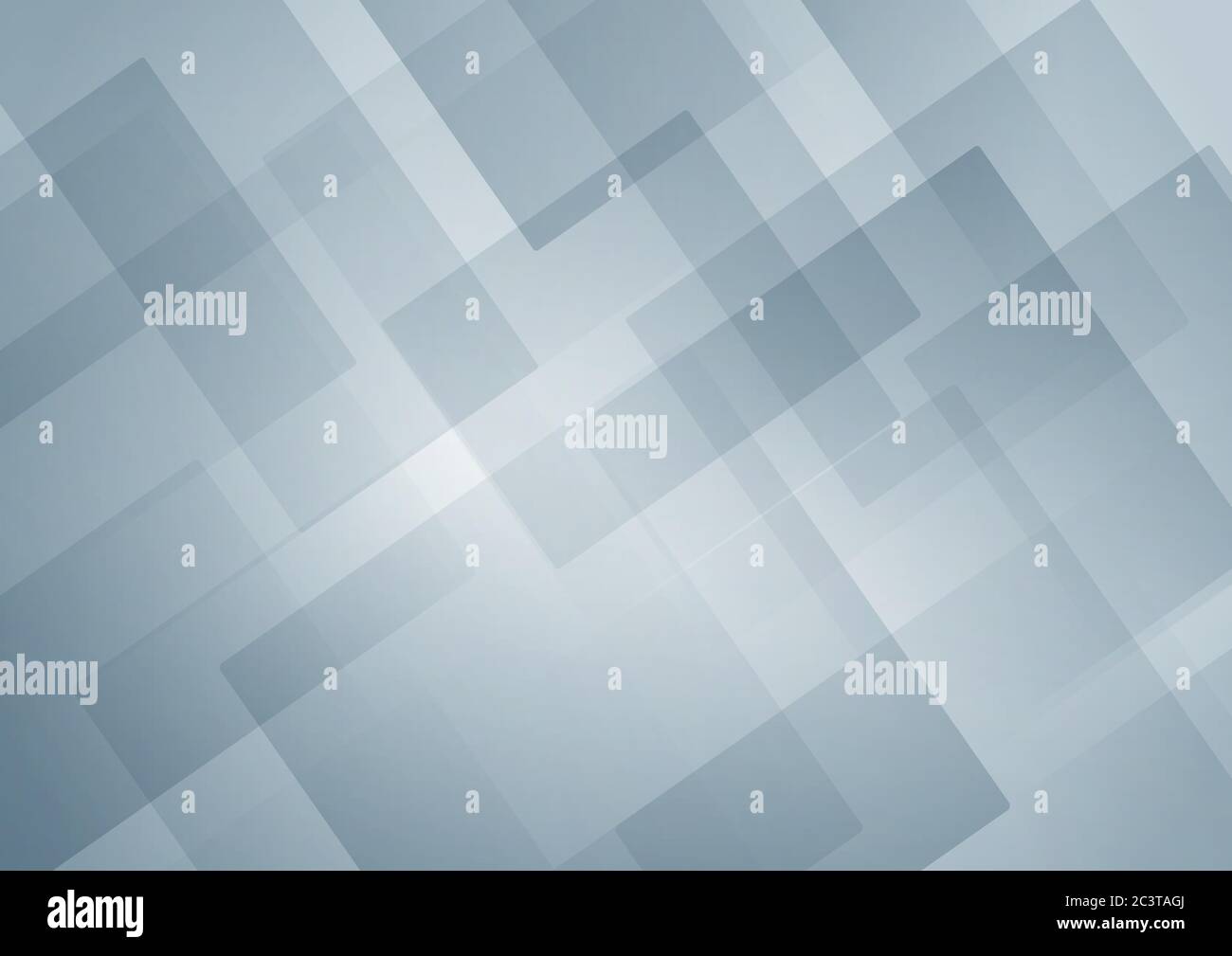 Abstract White And Gray Geometric Square Shape Overlapping Layer