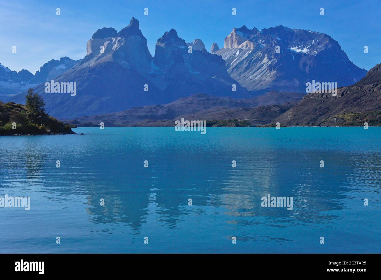 Natural landscape in Torres del Paine, Patagonia, Chile, South America ...