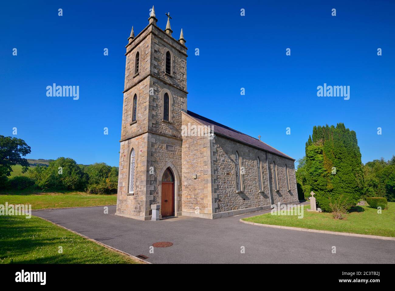 Northern Ireland, County Fermanagh. St Josephs Roman Catholic Church ...