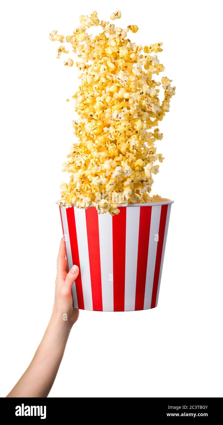 Hand palm popcorn hi-res stock photography and images - Alamy
