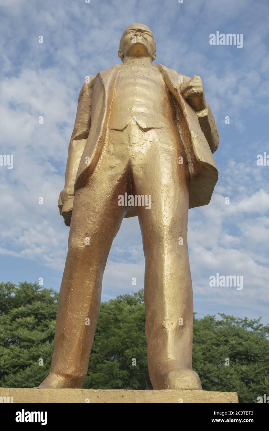 Vladimir Lenin monument in the Museum of Socialist Realism ...