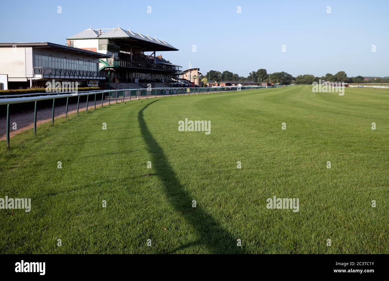 Warwick Racecourse, Warwickshire, England, UK Stock Photo - Alamy