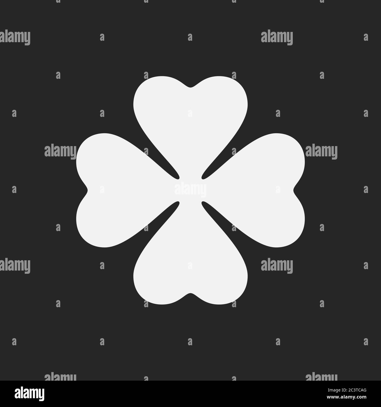 Clover cross logo hi-res stock photography and images - Alamy