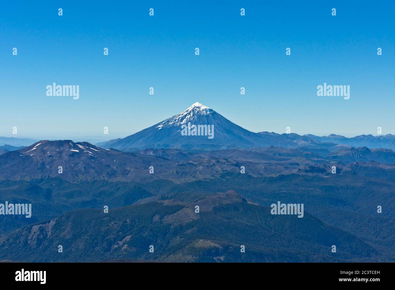 Pucon, Lanin Volcano, Patagonia, Chile, South America Stock Photo - Alamy