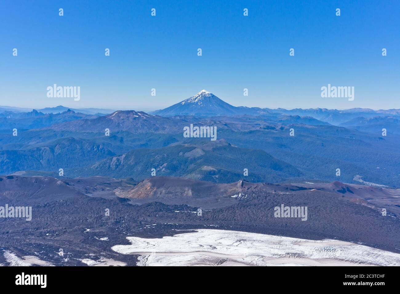 Pucon, Lanin Volcano, Patagonia, Chile, South America Stock Photo - Alamy