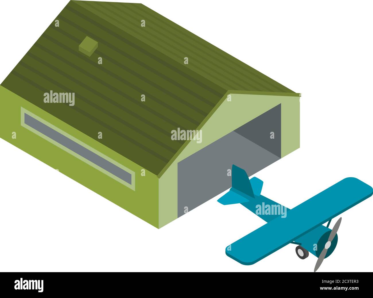 Propeller airplane icon, isometric style Stock Vector Image & Art - Alamy