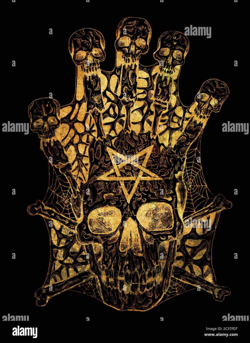 Evil Skull And Crossbones