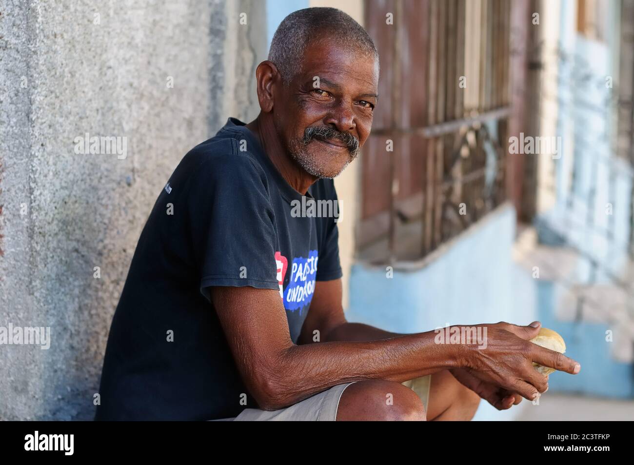 Cuban colonial architecture in cienfuegos hi-res stock photography and ...