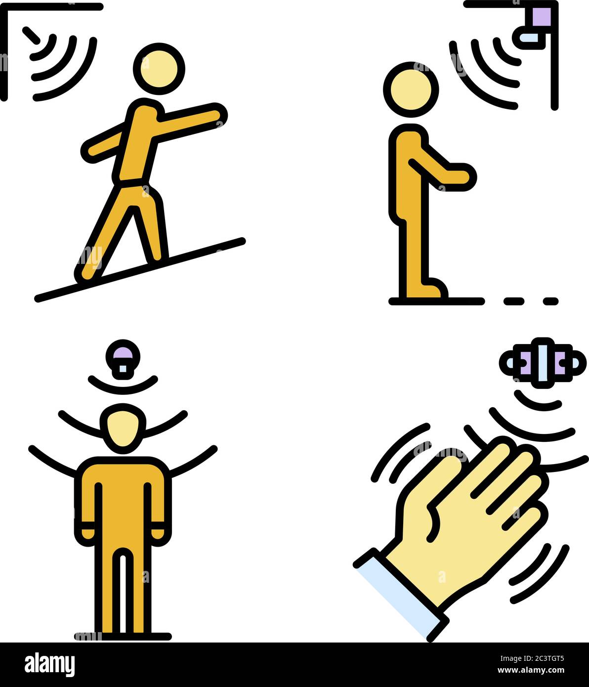 Surveillance camera motion sensor Cut Out Stock Images & Pictures - Alamy