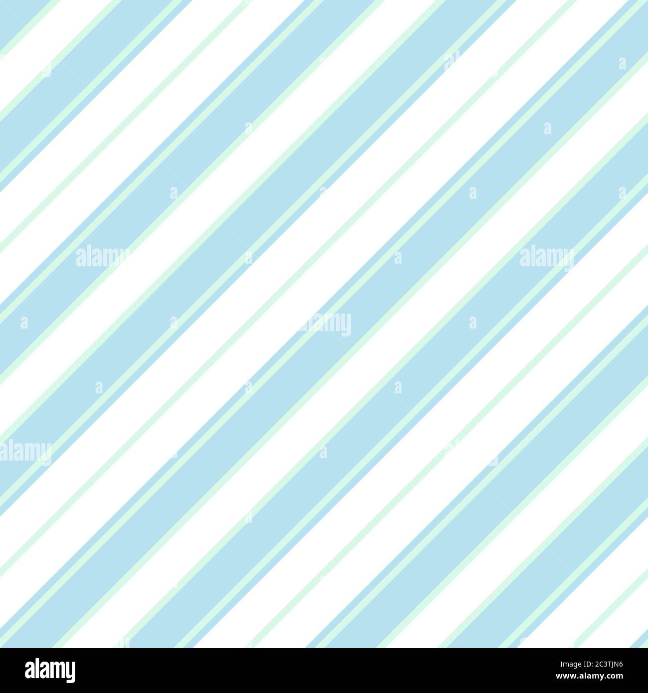 Sky blue diagonal striped seamless pattern background suitable for fashion textiles, graphics ...