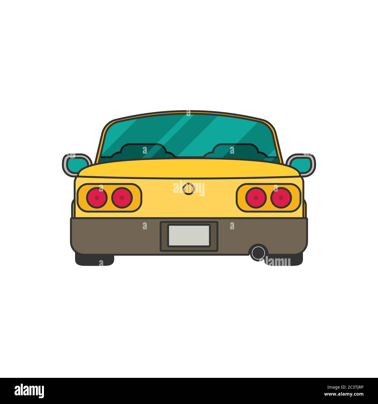 Car flat vector Stock Vector Image & Art - Alamy