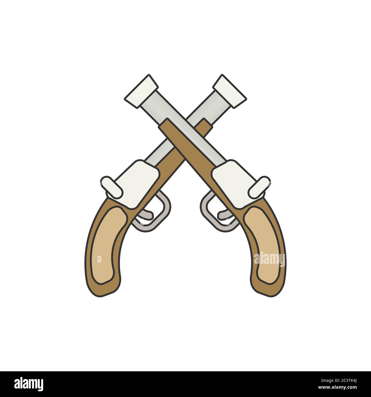 Flintlock musket illustration hi-res stock photography and images - Alamy