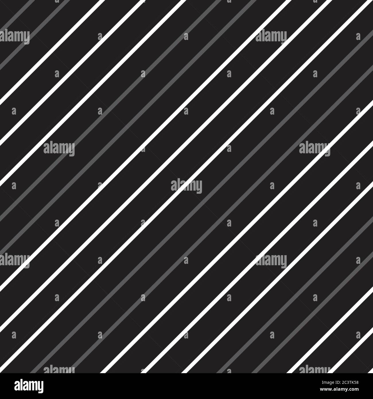 Black and white diagonal striped seamless pattern background suitable ...