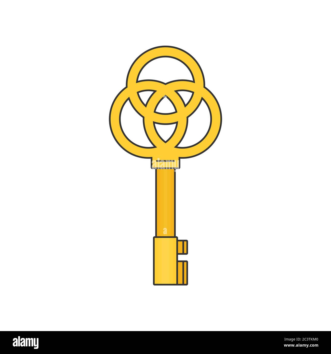 Vintage key flat vector Stock Vector Image & Art - Alamy