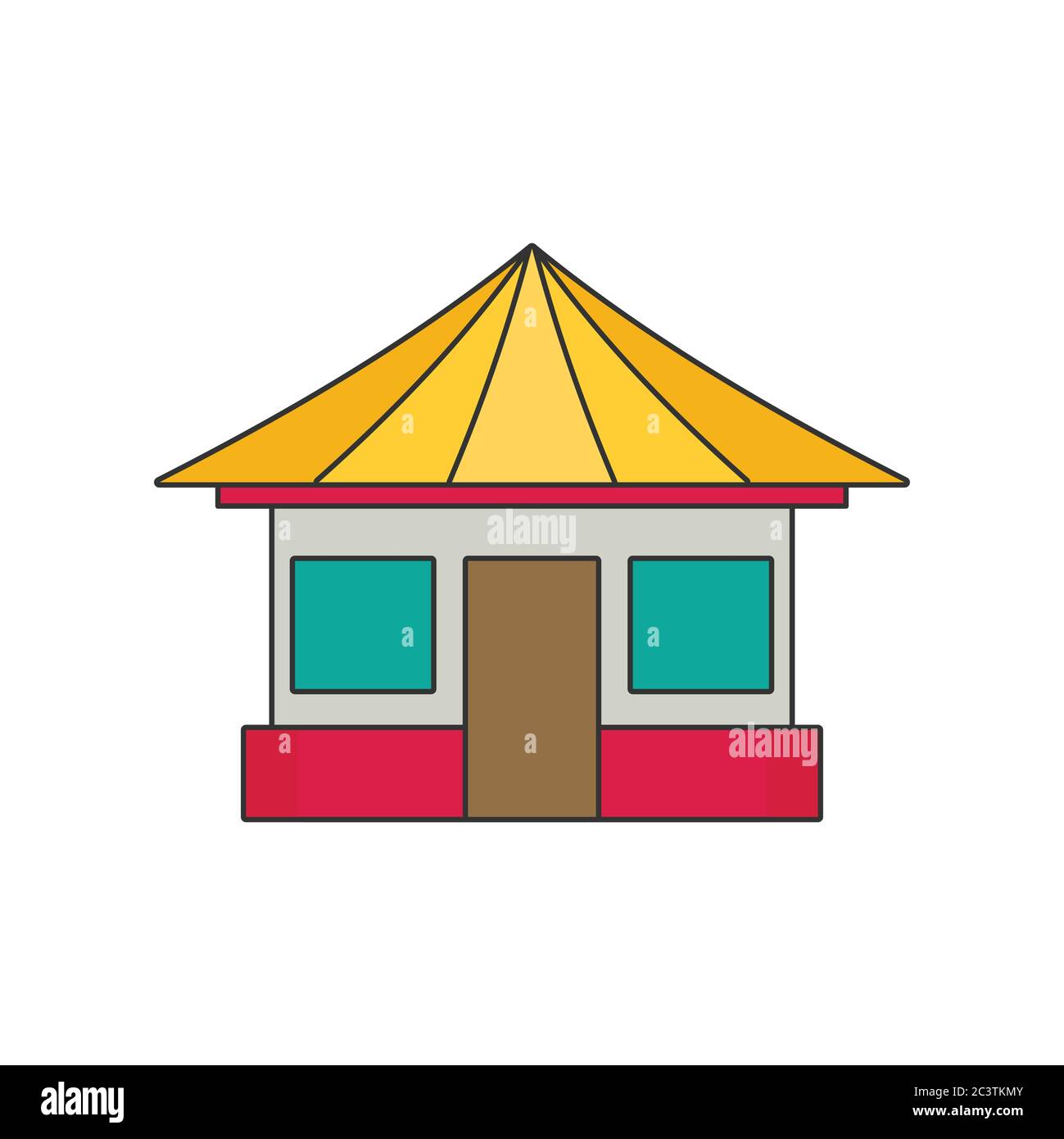 Home flat vector Stock Vector Image & Art - Alamy