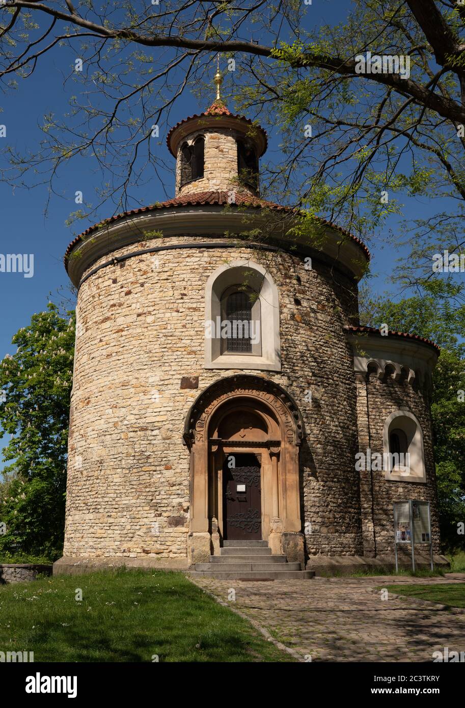 Prague vysehrad romanesque architecture hi-res stock photography and ...