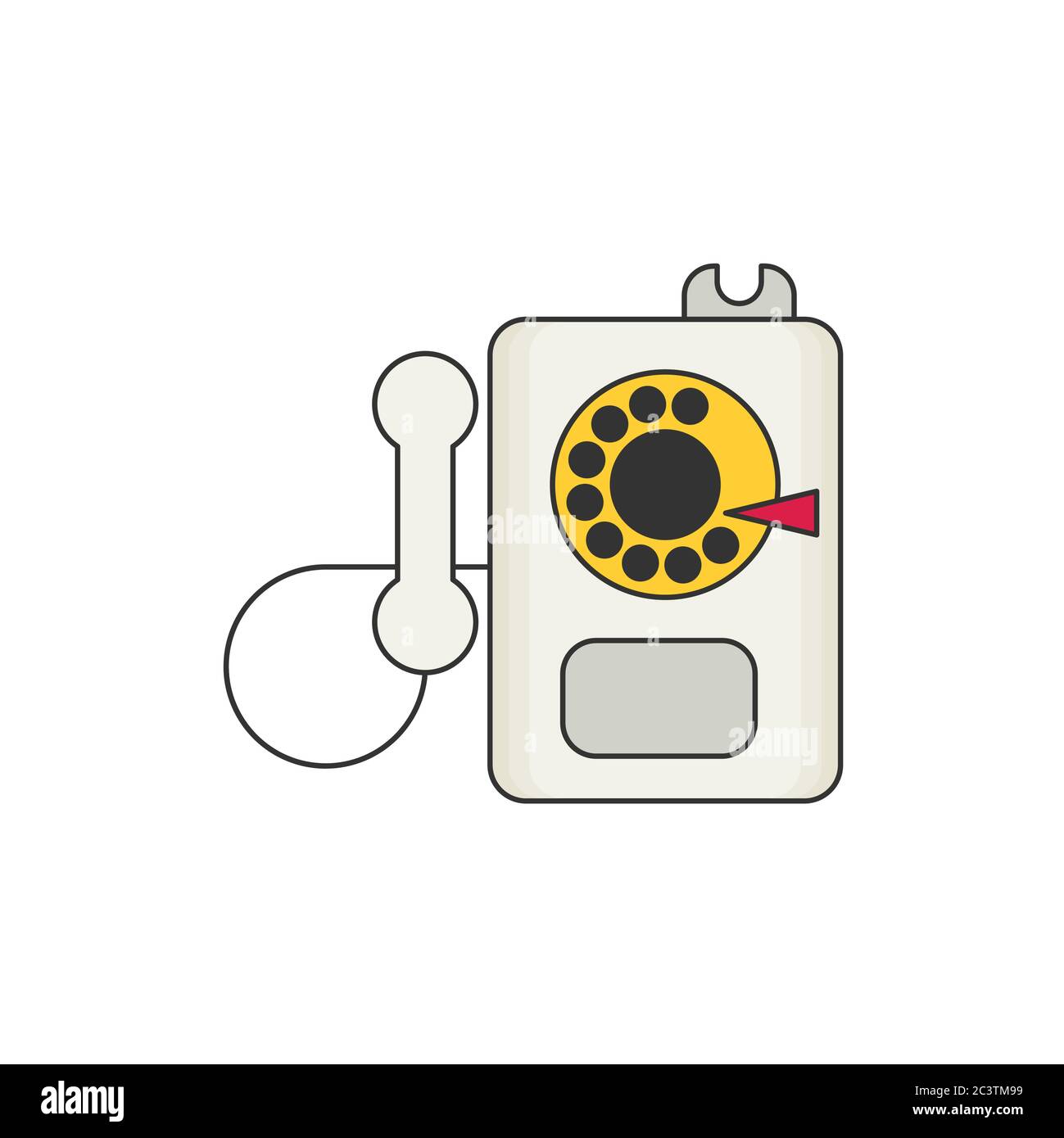 Sign payphone Stock Vector Images - Alamy