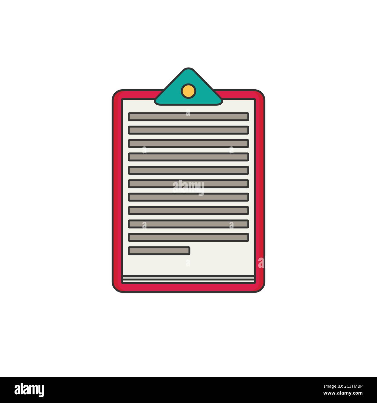 medical note flat vector Stock Vector Image & Art - Alamy