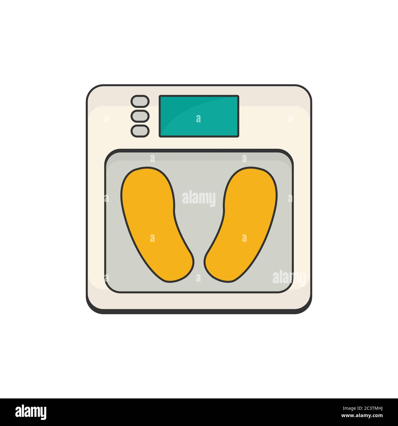 Scales flat vector Stock Vector Image & Art - Alamy