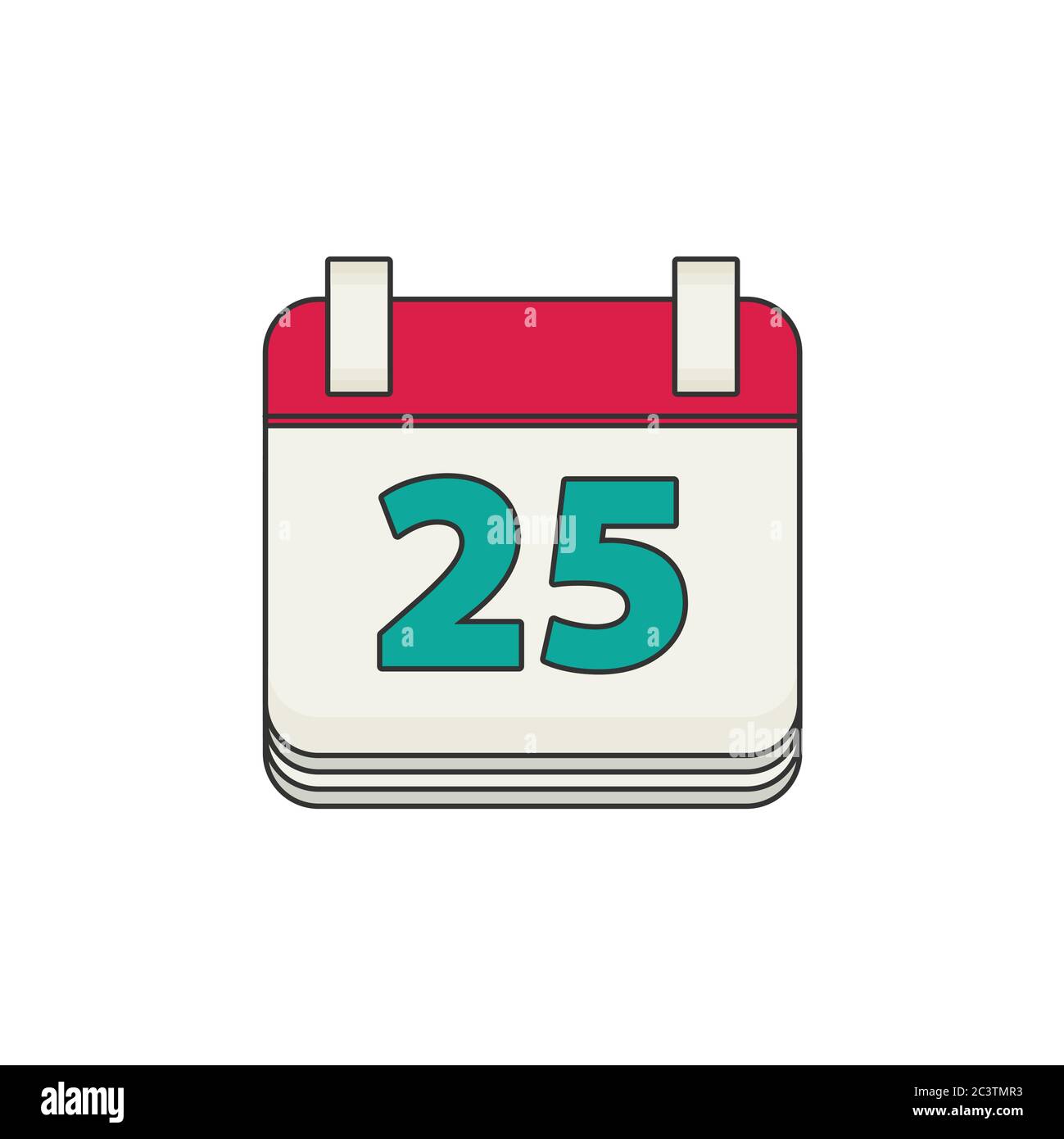 Calendar flat vector Stock Vector Image & Art - Alamy