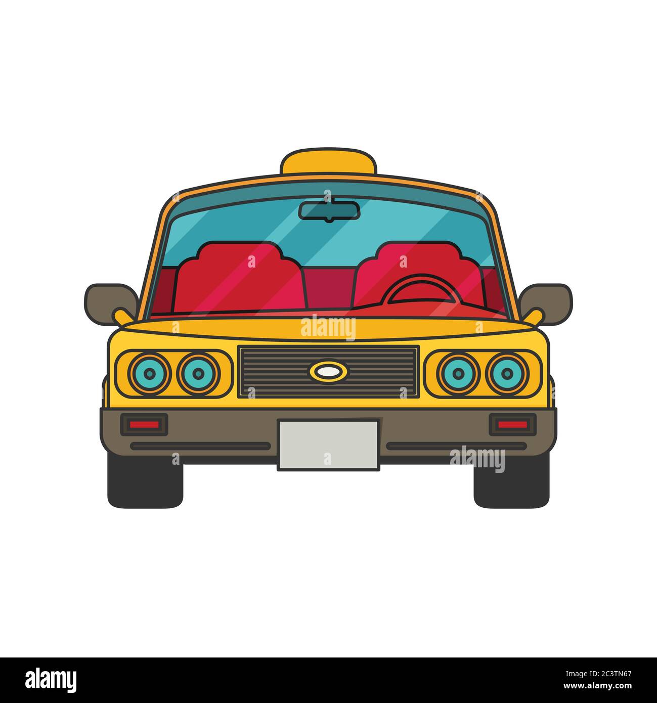 Taxi graphic design in flat style Stock Vector Image & Art - Alamy
