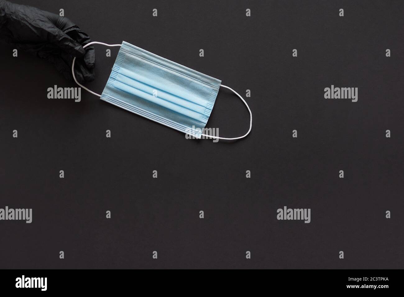 Coronavirus prevention face mask. Social distance, self-isolation ...