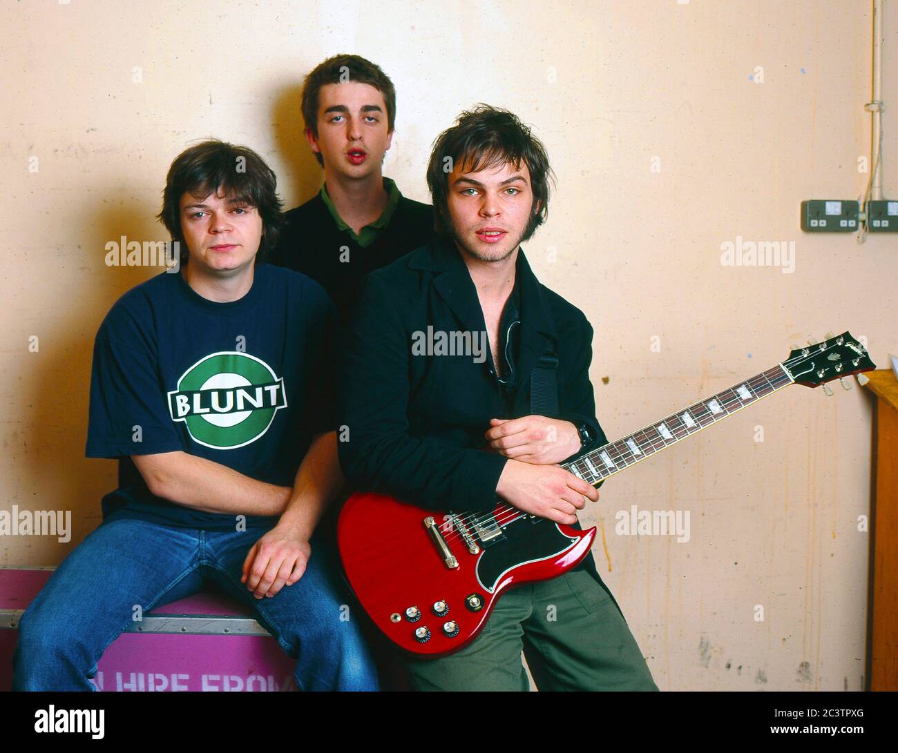 Danny goffey supergrass hi-res stock photography and images - Alamy