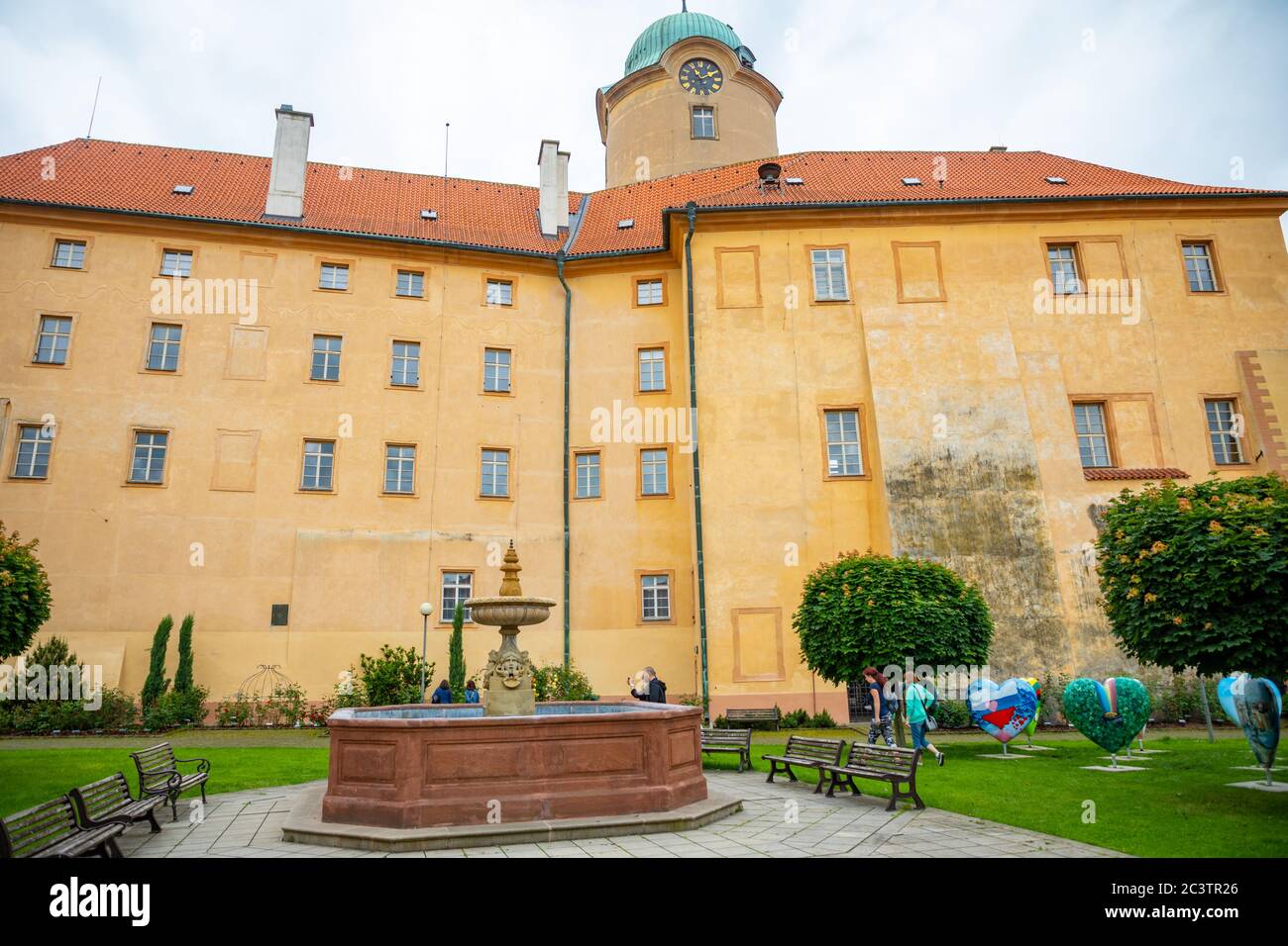 Castle podebrady hi-res stock photography and images - Alamy