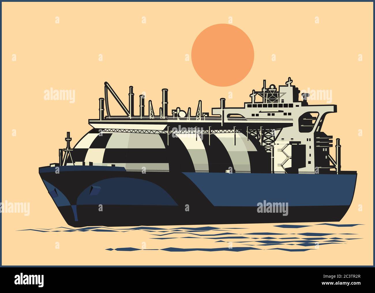 Tanker Vector Vectors High Resolution Stock Photography and Images - Alamy