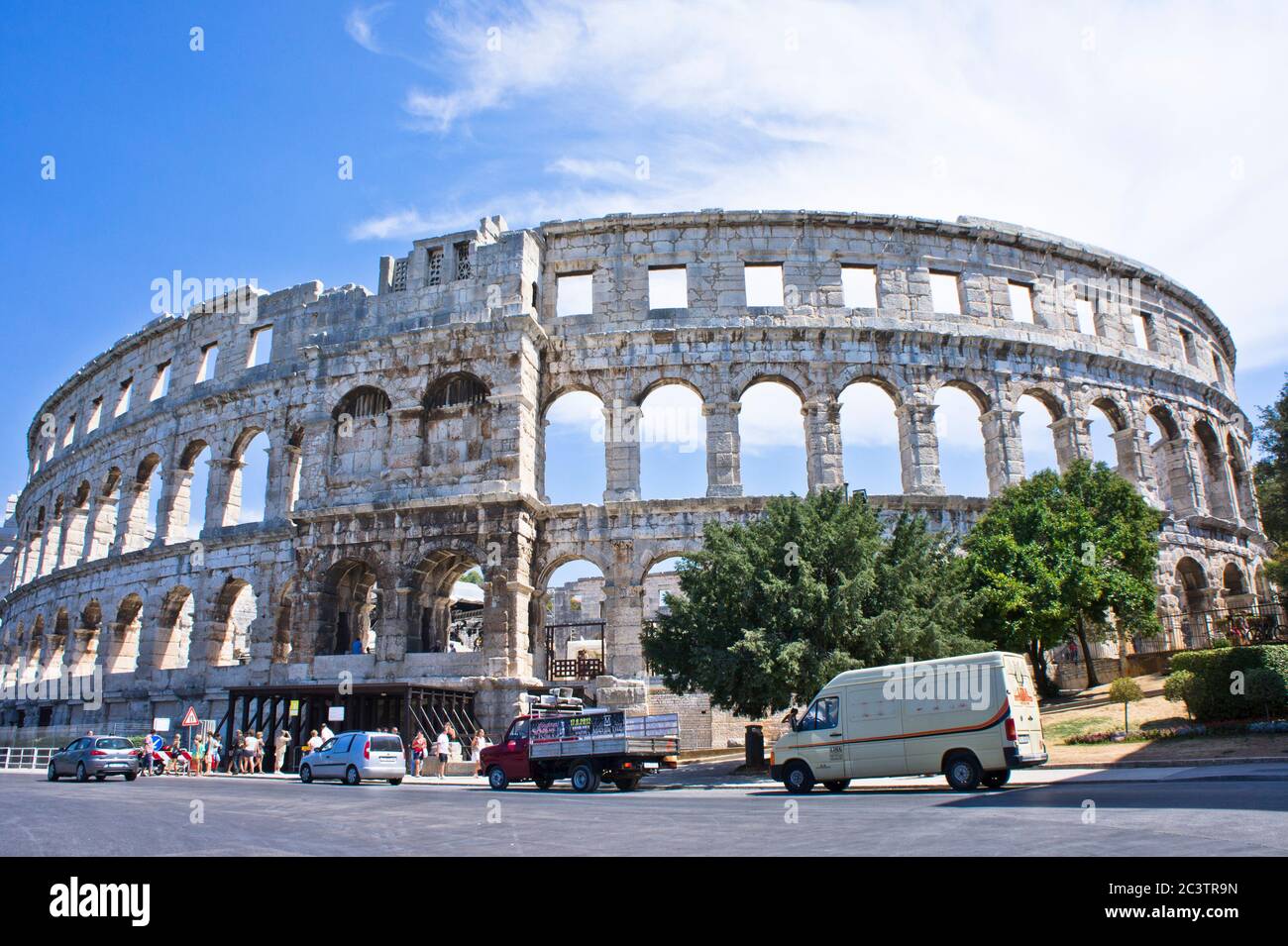Roman Amphitheatre, Pula, Croatia, Balkans, Europe Stock Photo - Alamy