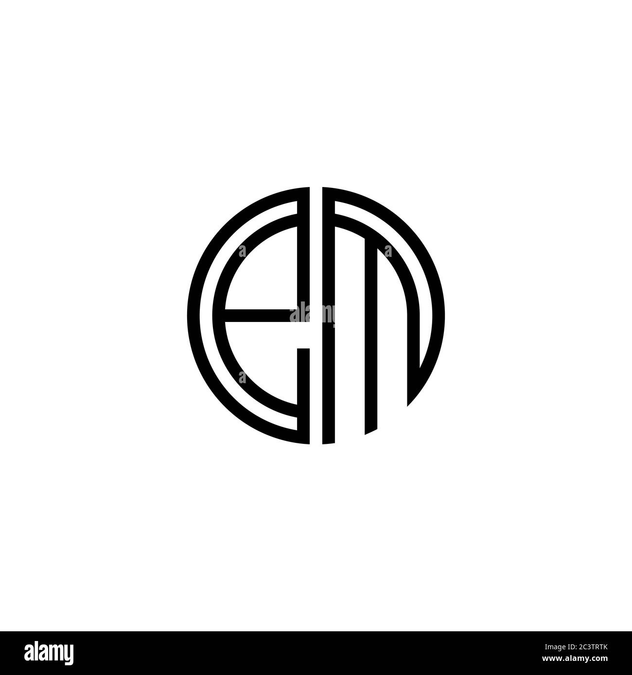 Em logo Black and White Stock Photos & Images - Alamy