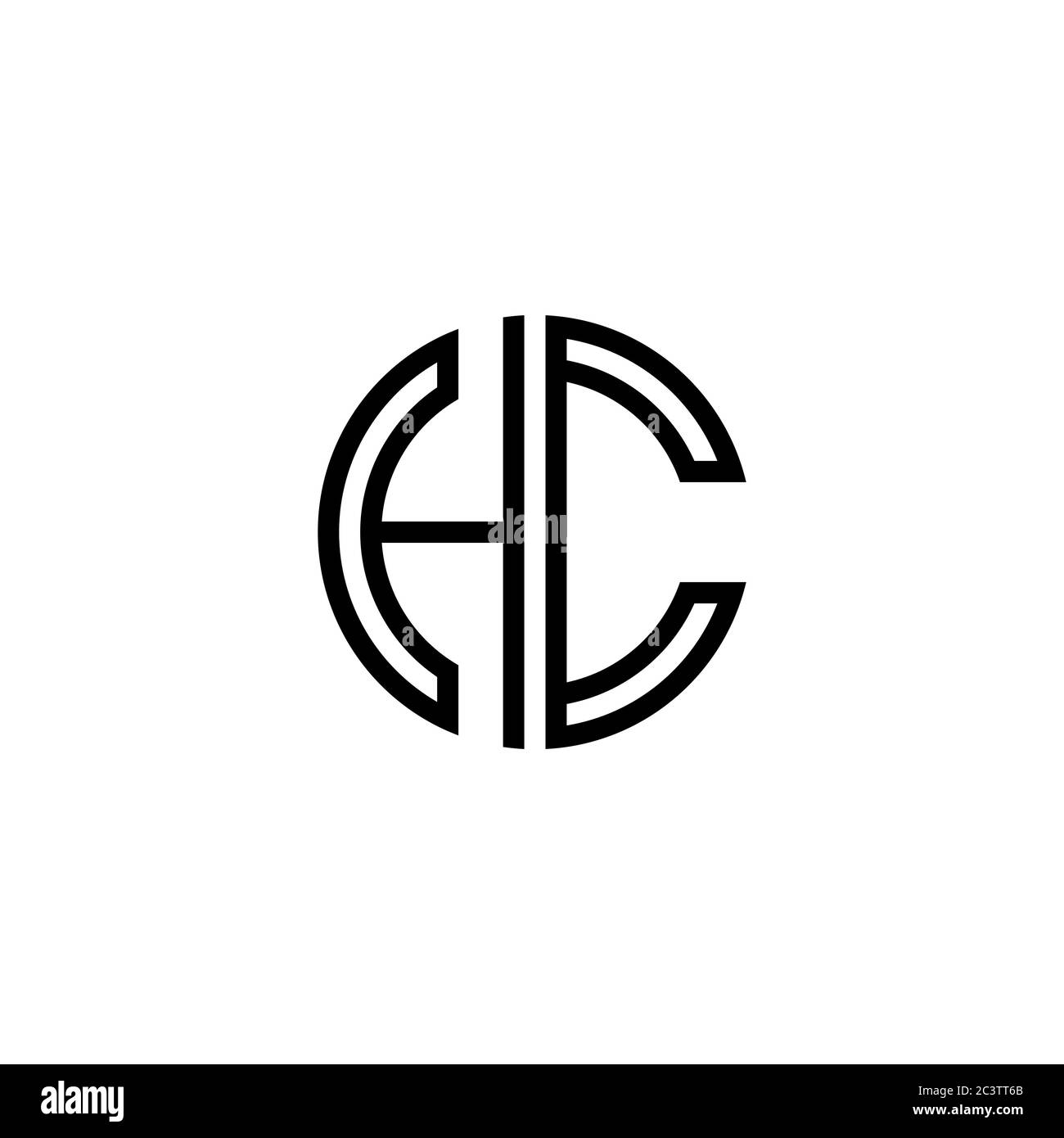 Alphabet hc Stock Vector Images - Alamy