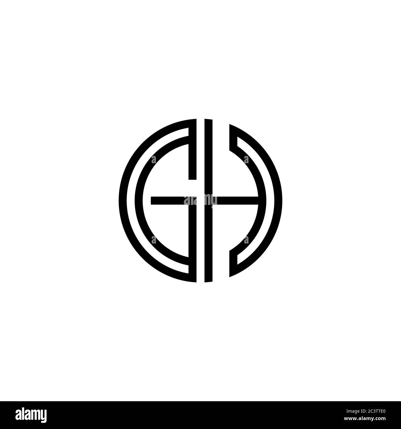 Gh font Stock Vector Images - Alamy