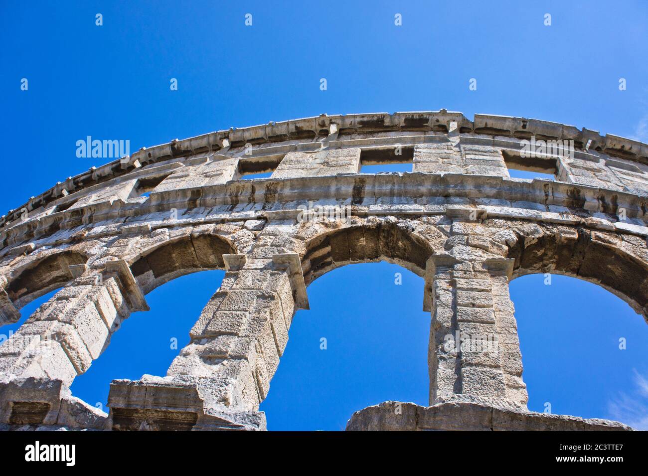 Roman Amphitheatre, Pula, Croatia, Balkans, Europe Stock Photo - Alamy