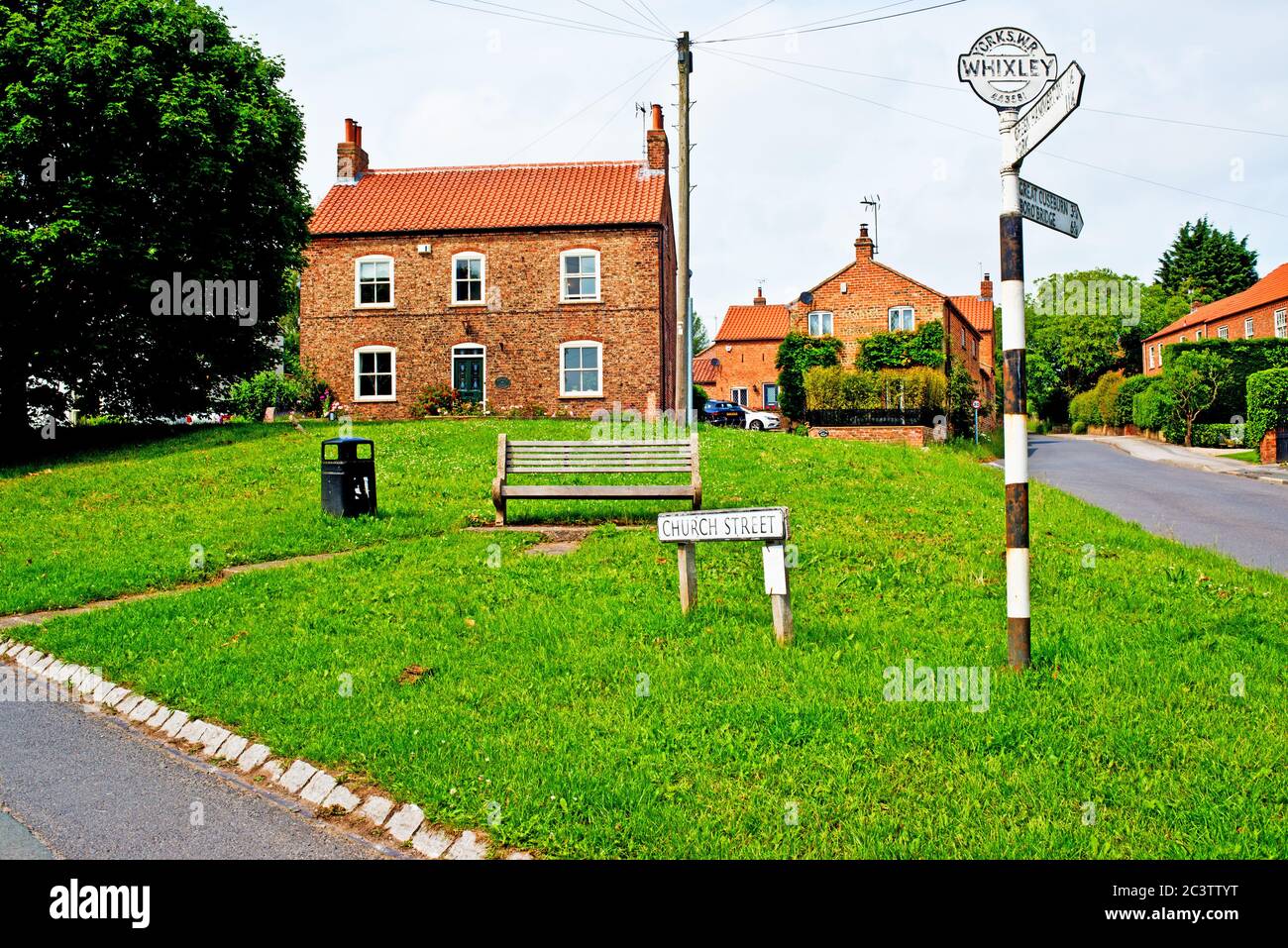 Whixley village hi-res stock photography and images - Alamy