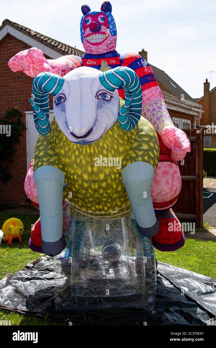 Disabled artist Jason Wilsher-Mills, who had been due to show his work ...