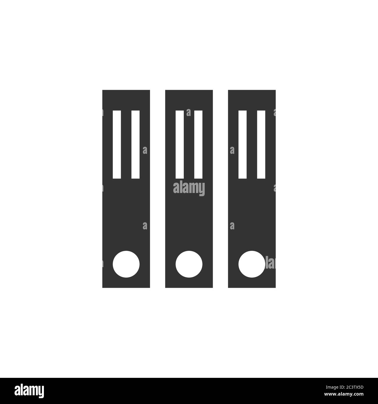 office folder vector design template illustration Stock Vector Image ...