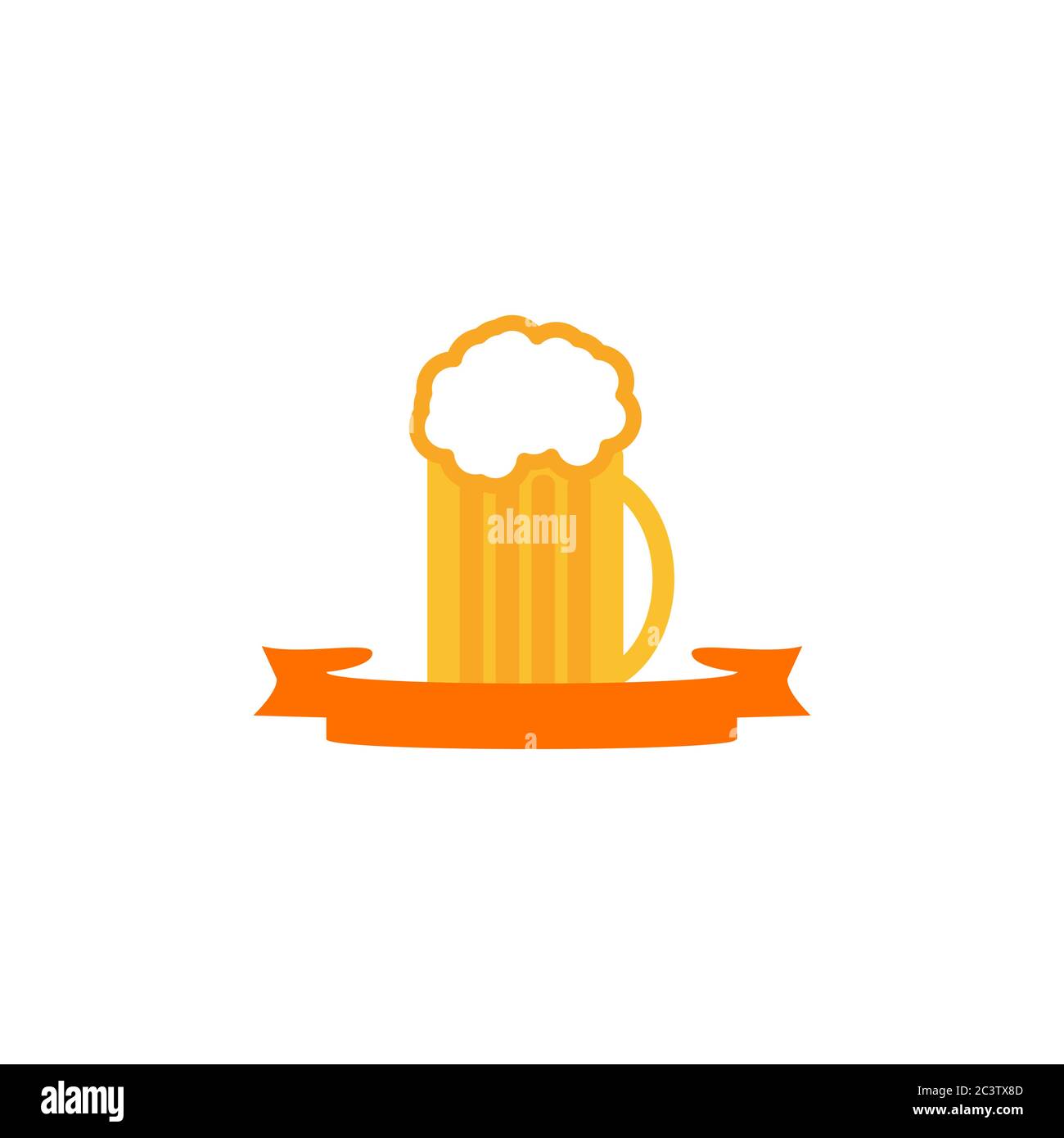 beer vector design template illustration Stock Vector Image & Art - Alamy