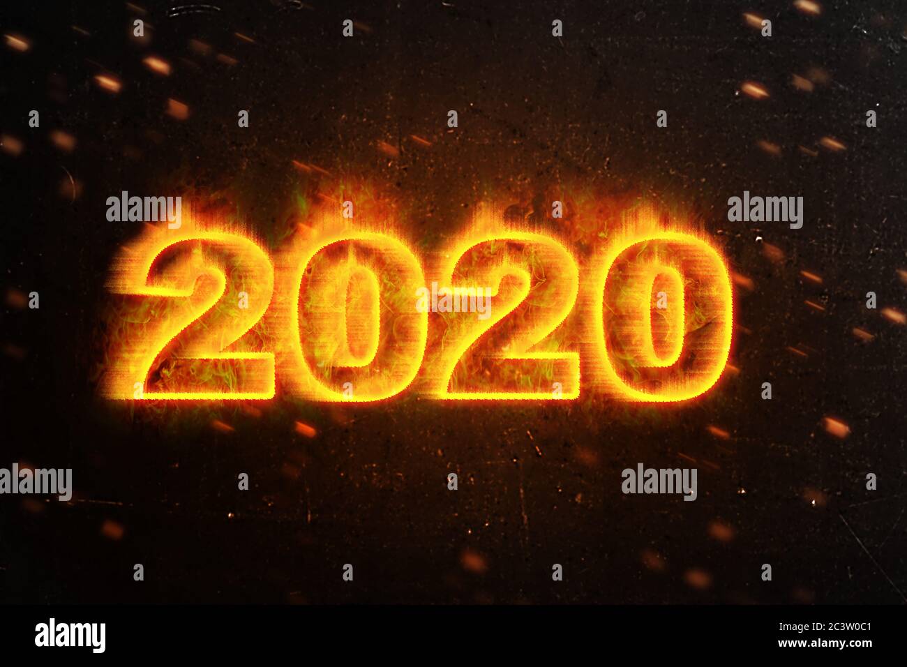 2020 on fire hi-res stock photography and images - Alamy