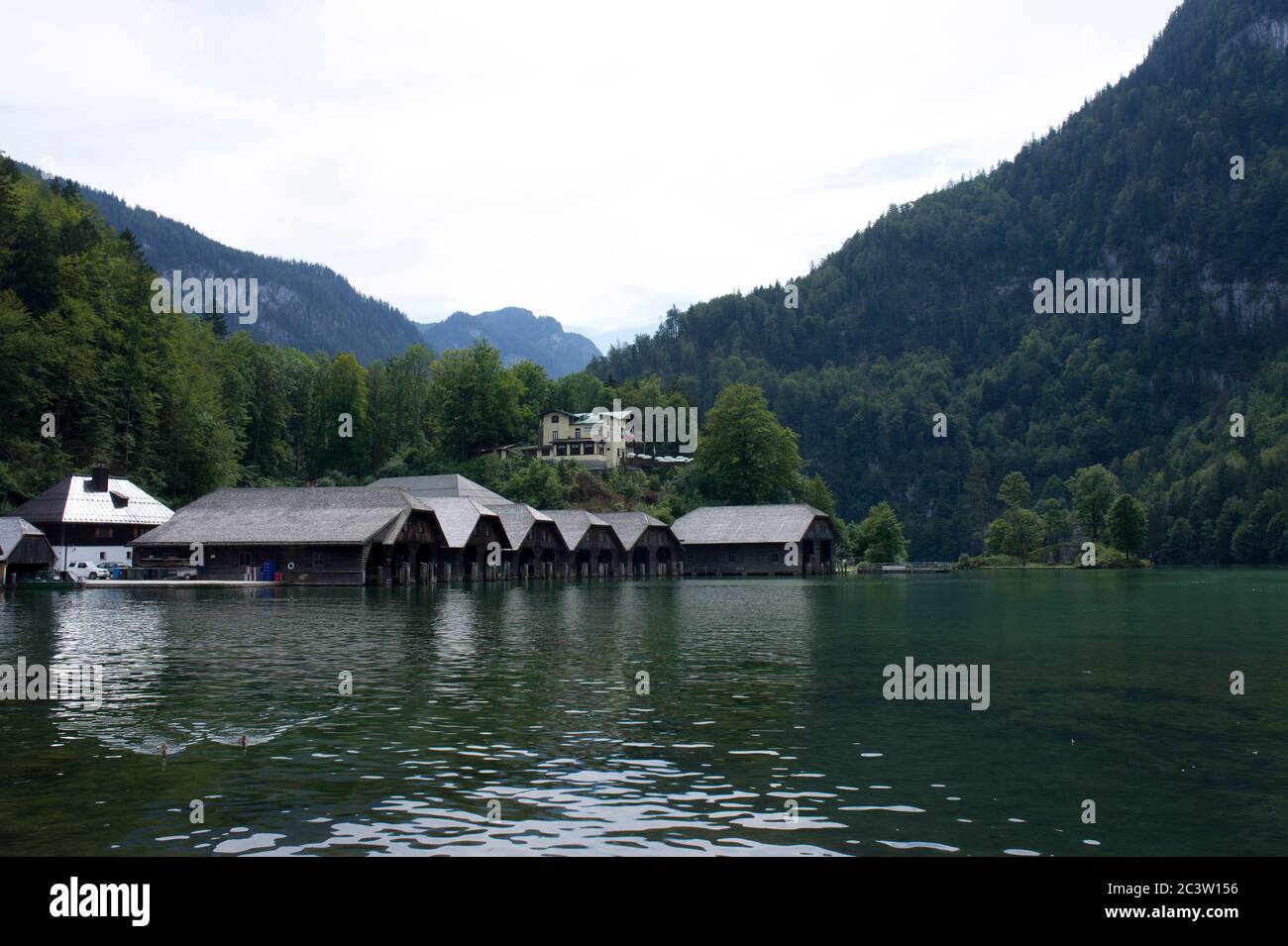 Natural landscape in Alps, Konigssee Lake, Germany Stock Photo - Alamy