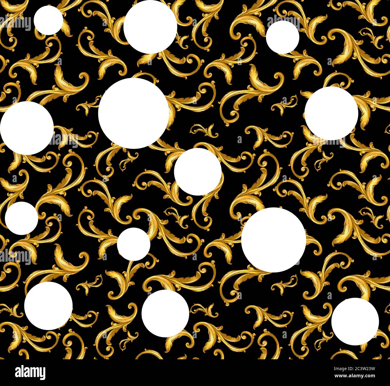 Baroque textile pattern hi-res stock photography and images - Alamy