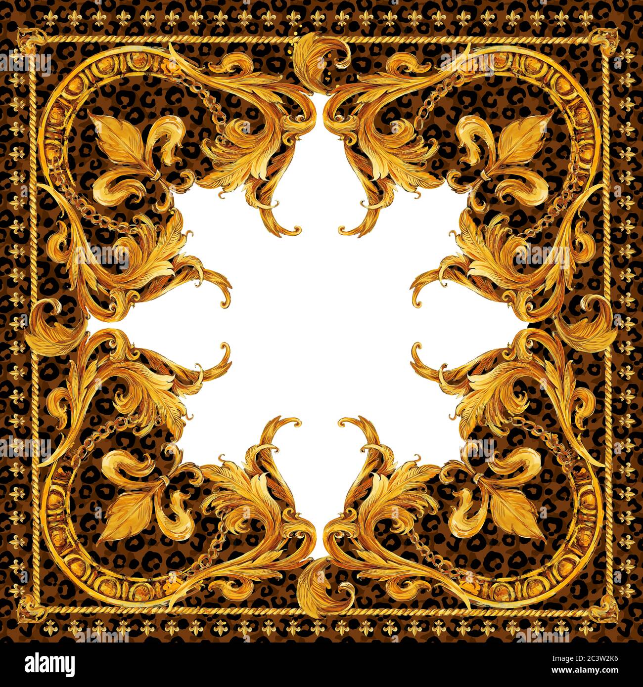 Modern Baroque Pattern