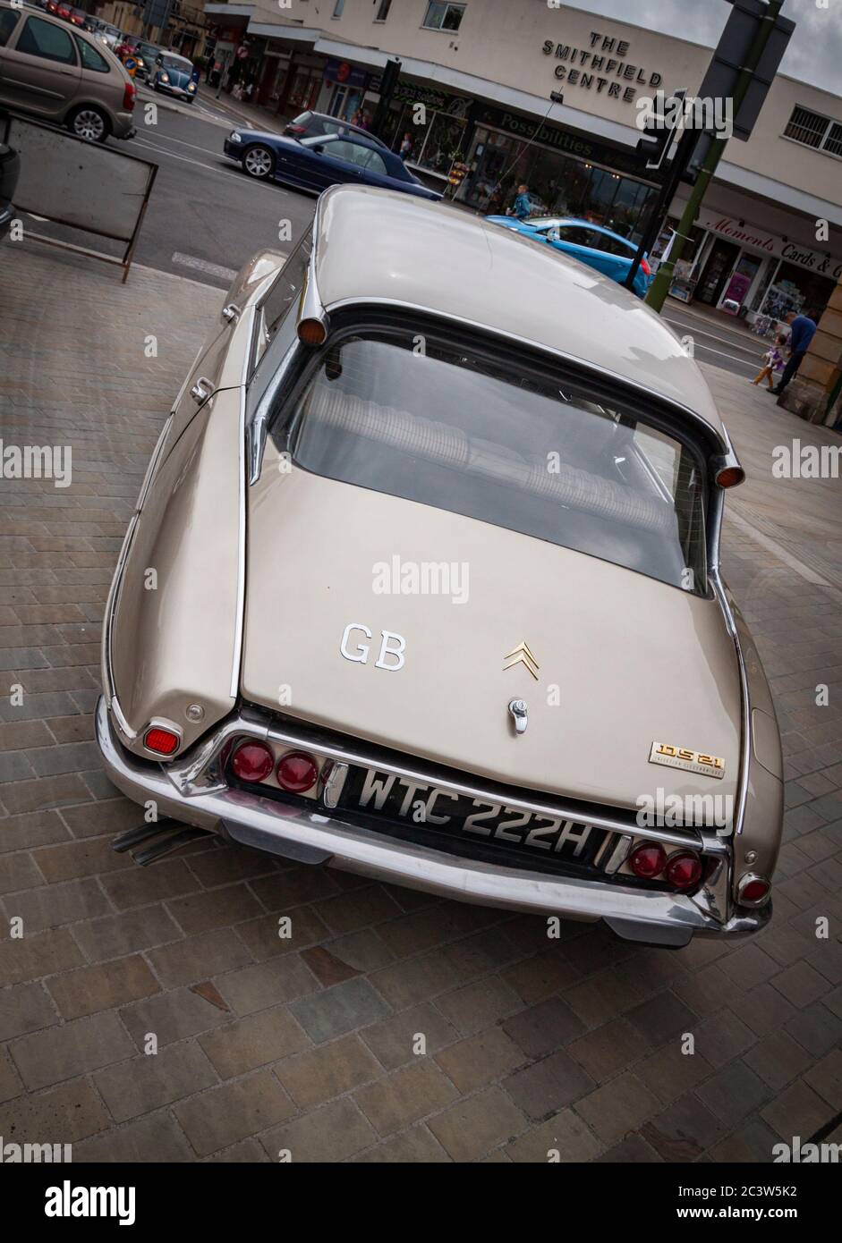 classic vintage Citroen DS car from the 1950s-70s known as the Goddess ...