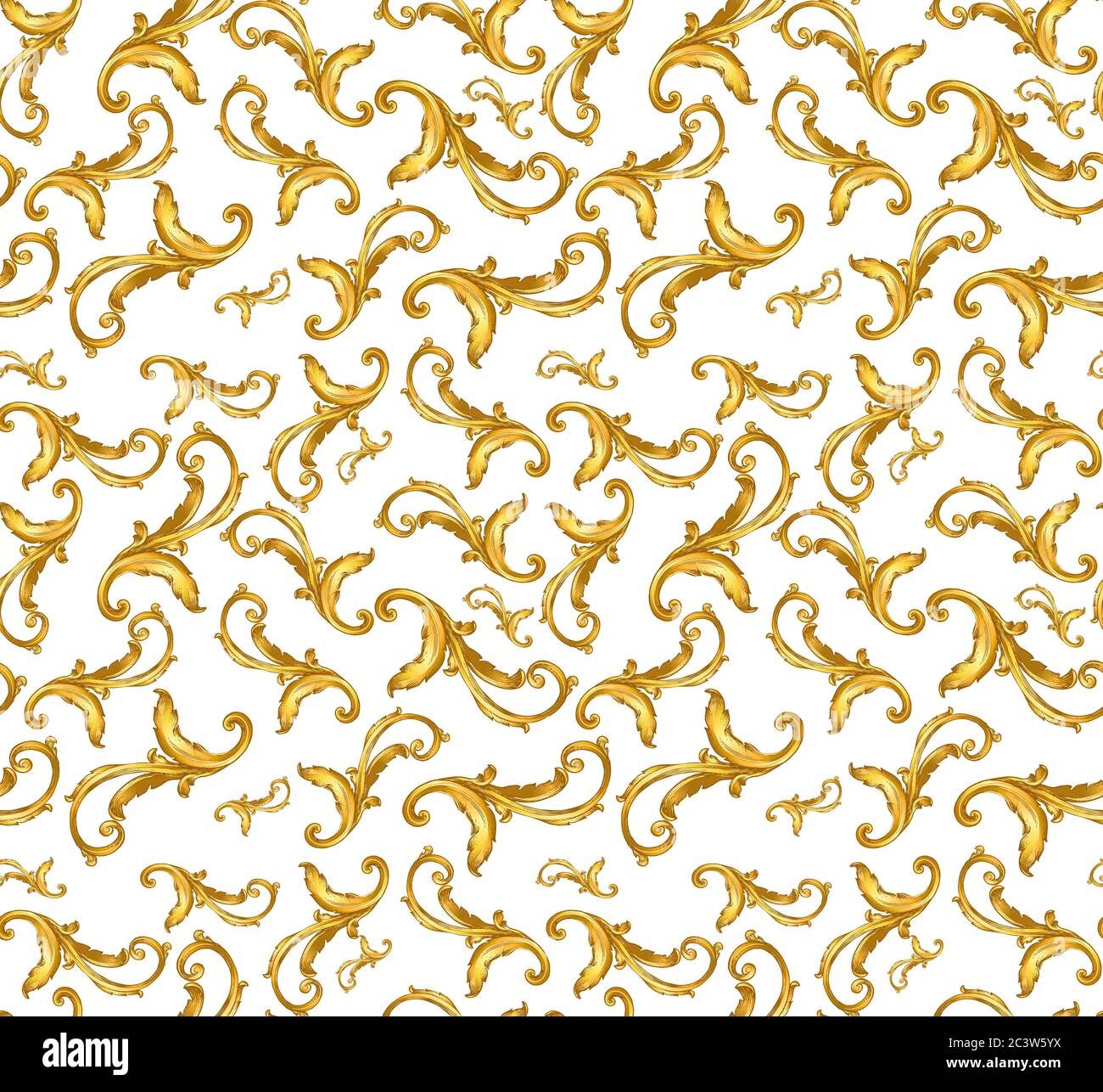 Baroque wallpaper pattern hi-res stock photography and images - Alamy