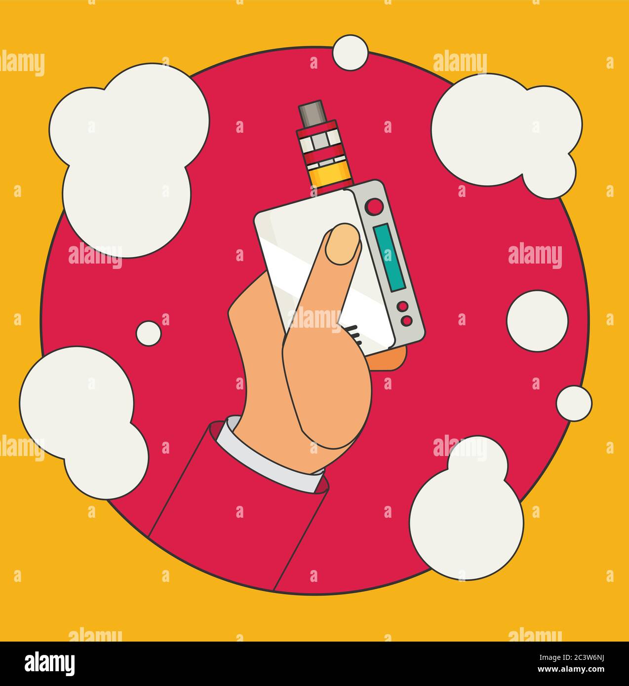 Vape vector illustration Stock Vector Image & Art - Alamy