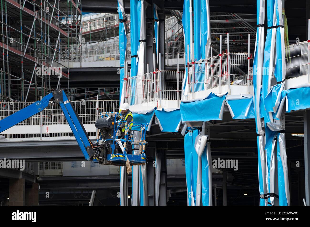 Shopping mall construction site hi-res stock photography and images - Alamy