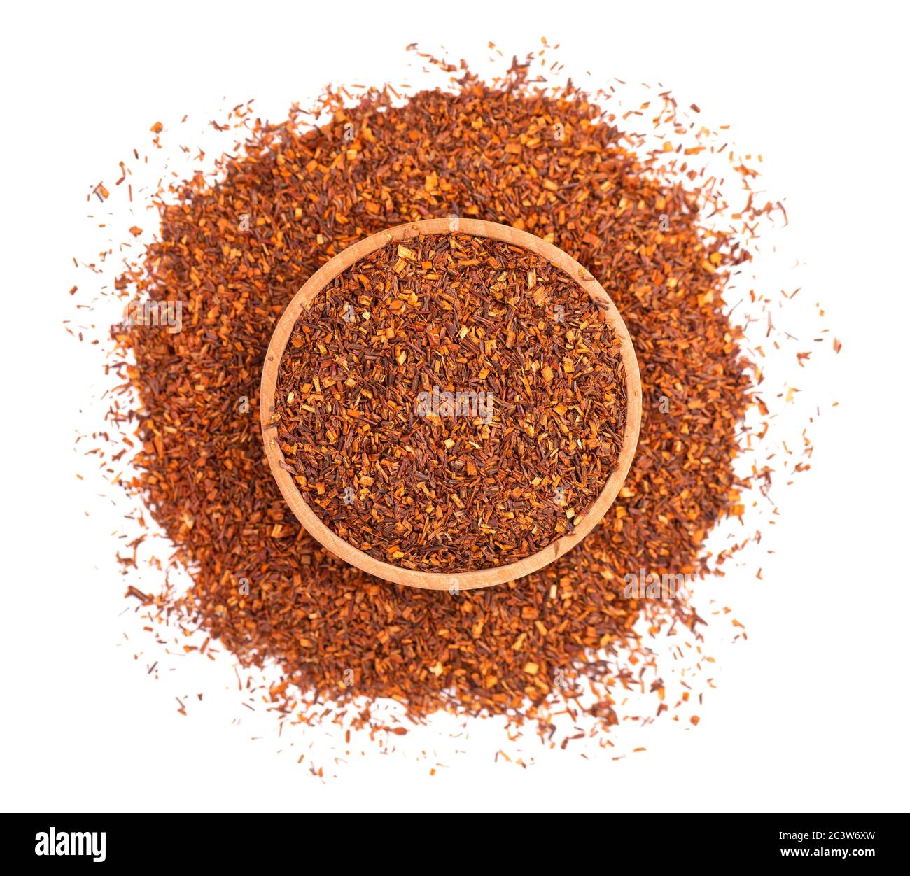 Rooibos tea isolated on white background. Rooibos, traditional beverage ...