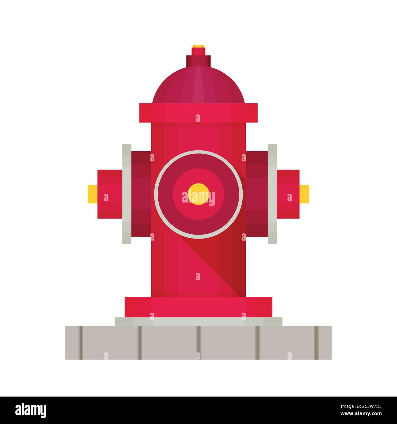 hydrant flat vector icon Stock Vector Image & Art - Alamy